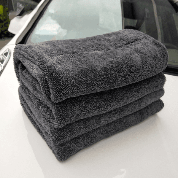 Lot de 3 Microfibres Voiture Ultra Épaisses 1200 GSM - Chiffon d ...